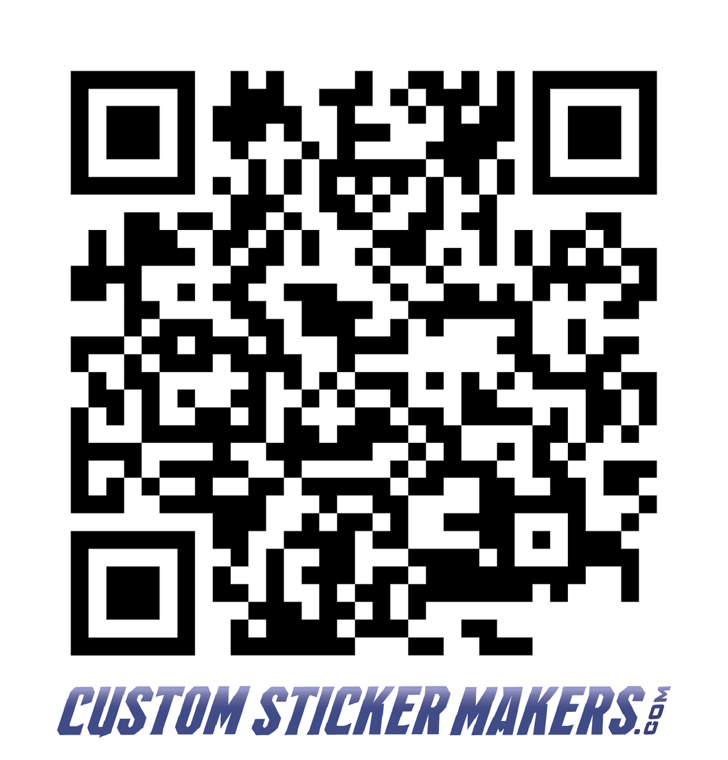 QR Code Stickers | Custom Sticker Makers